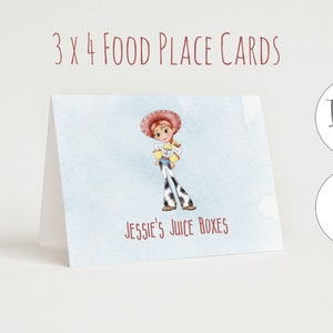 Toy Story Food Labels | Toy Story Food Place Cards, Boy Birthday, DIY ...