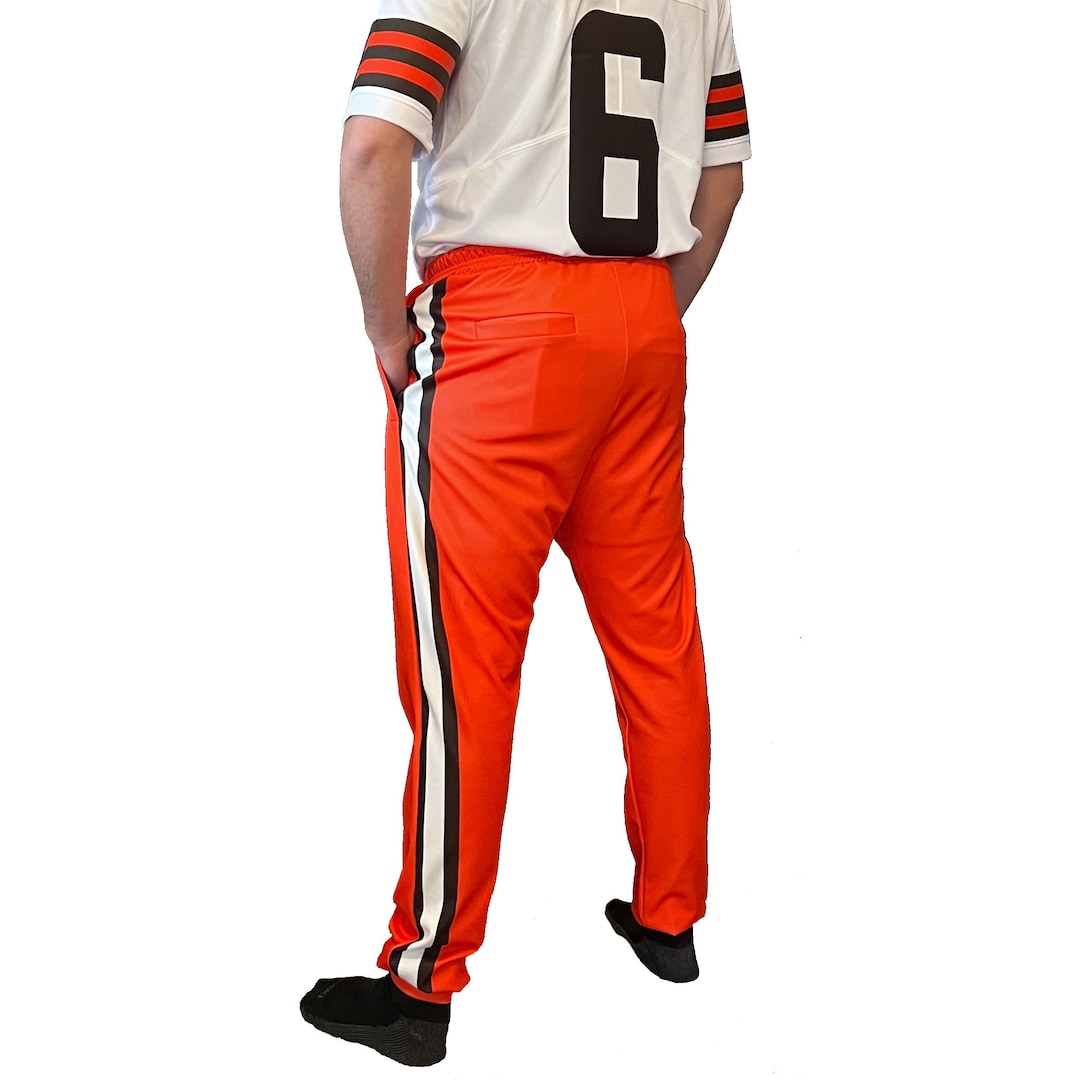 Cleveland Browns Orange, White, & Brown Uniform Pants - Etsy