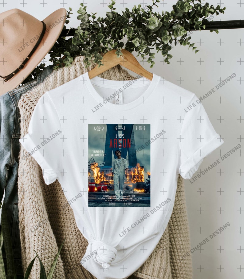 JHOPE Arson Movie Poster Jack in the Box T-shirt Jhope Arson - Etsy