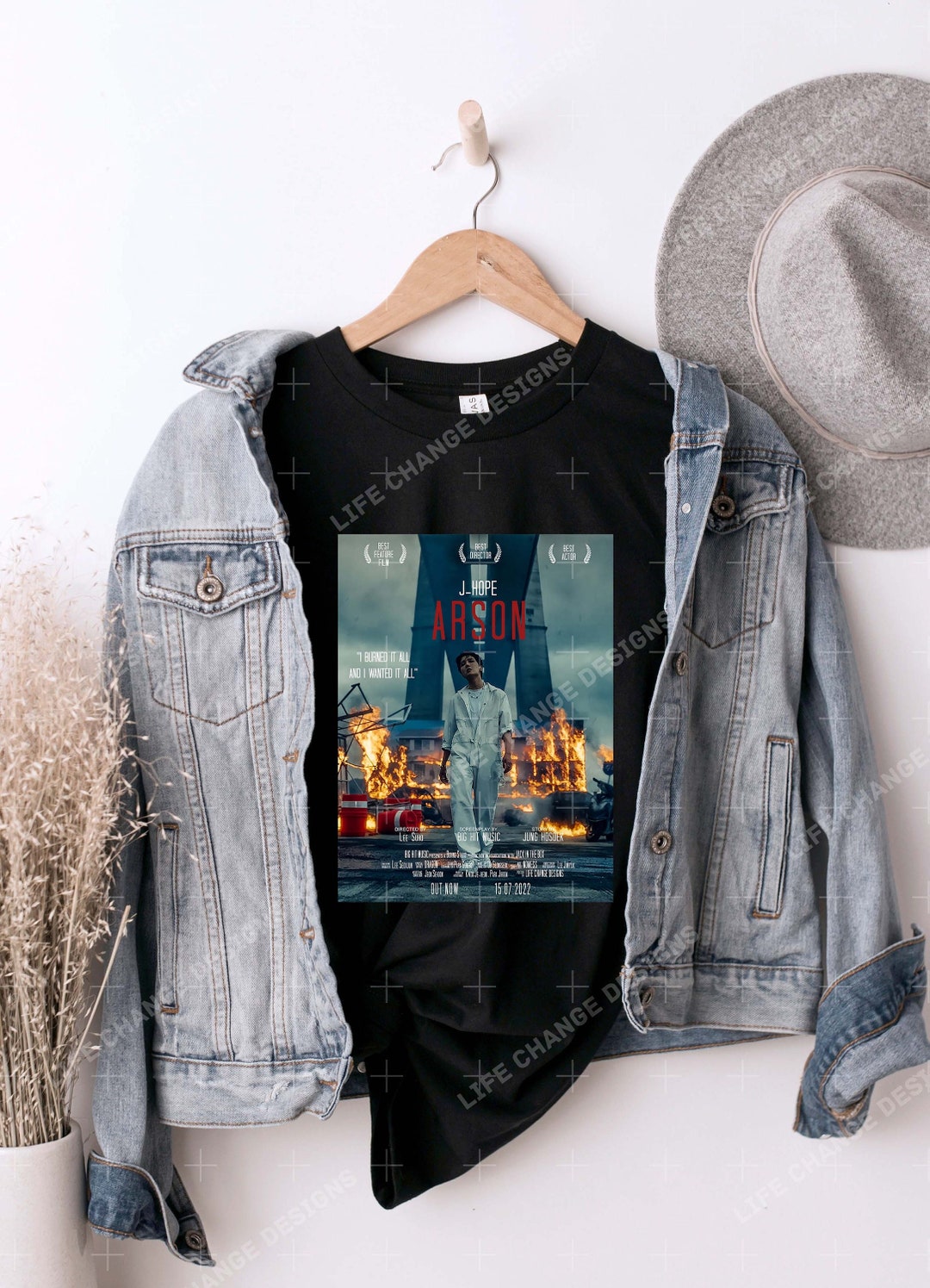JHOPE Arson Movie Poster, Jack in the Box T-shirt, Jhope Arson Tshirt ...