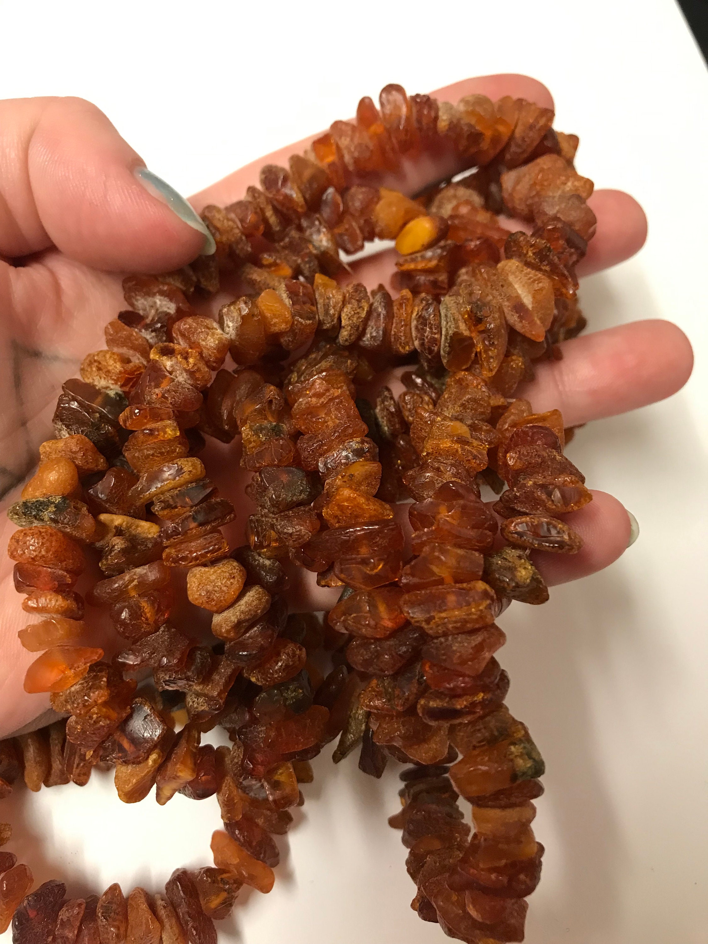 Raw Amber Beads 90g - Etsy