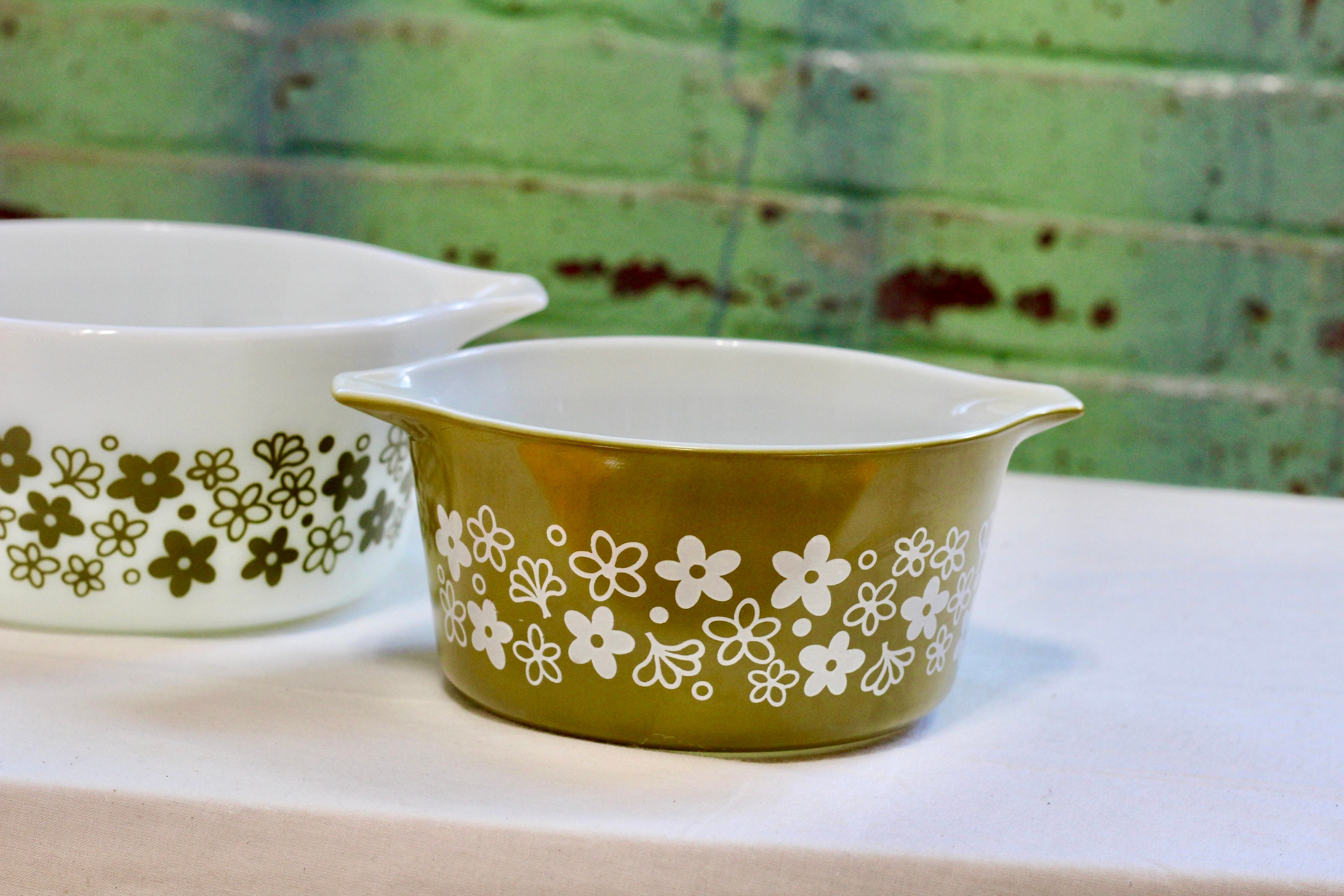 Pyrex Spring Blossom 3 Piece Casserole Dish Set - Etsy