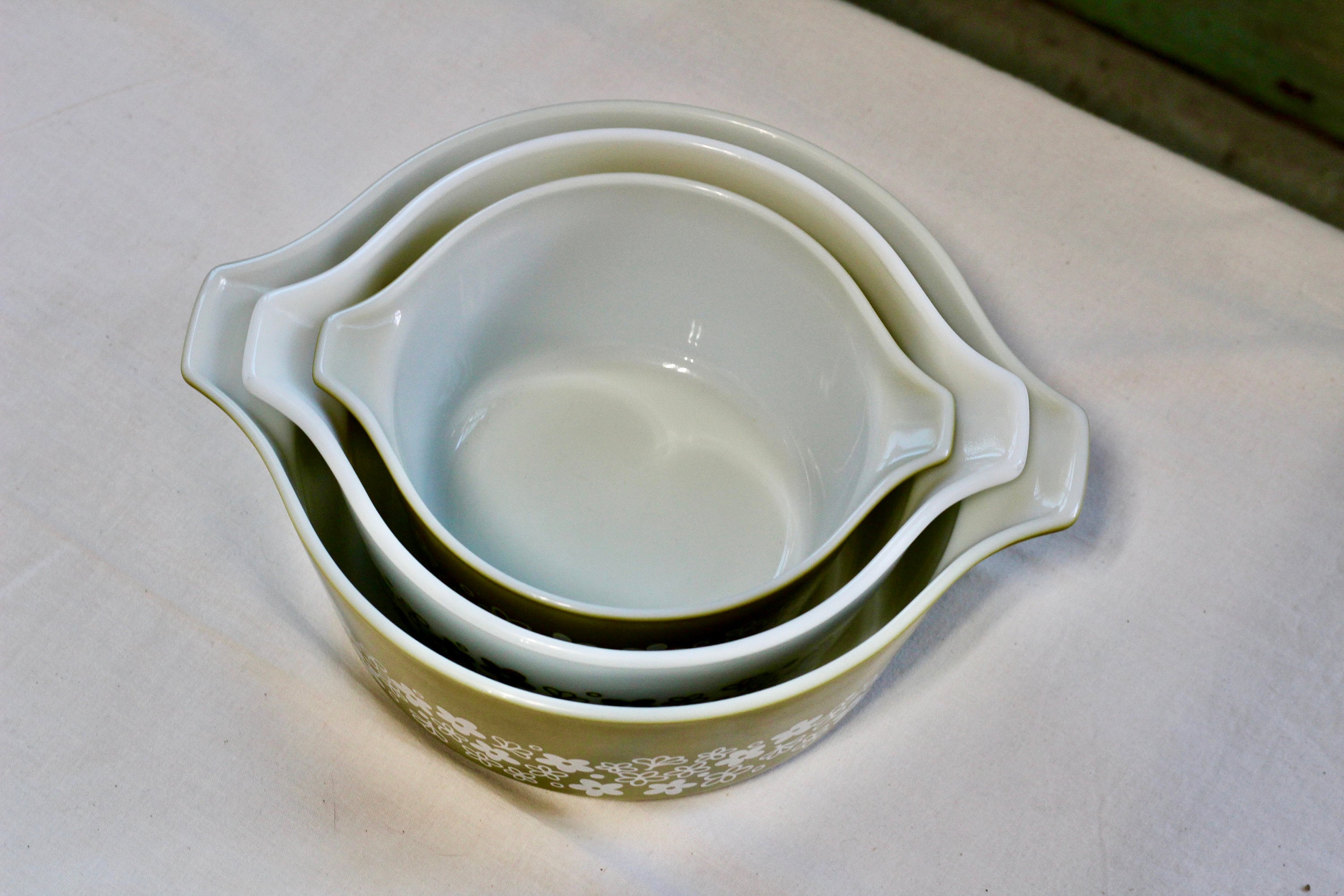 Pyrex Spring Blossom 3 Piece Casserole Dish Set - Etsy