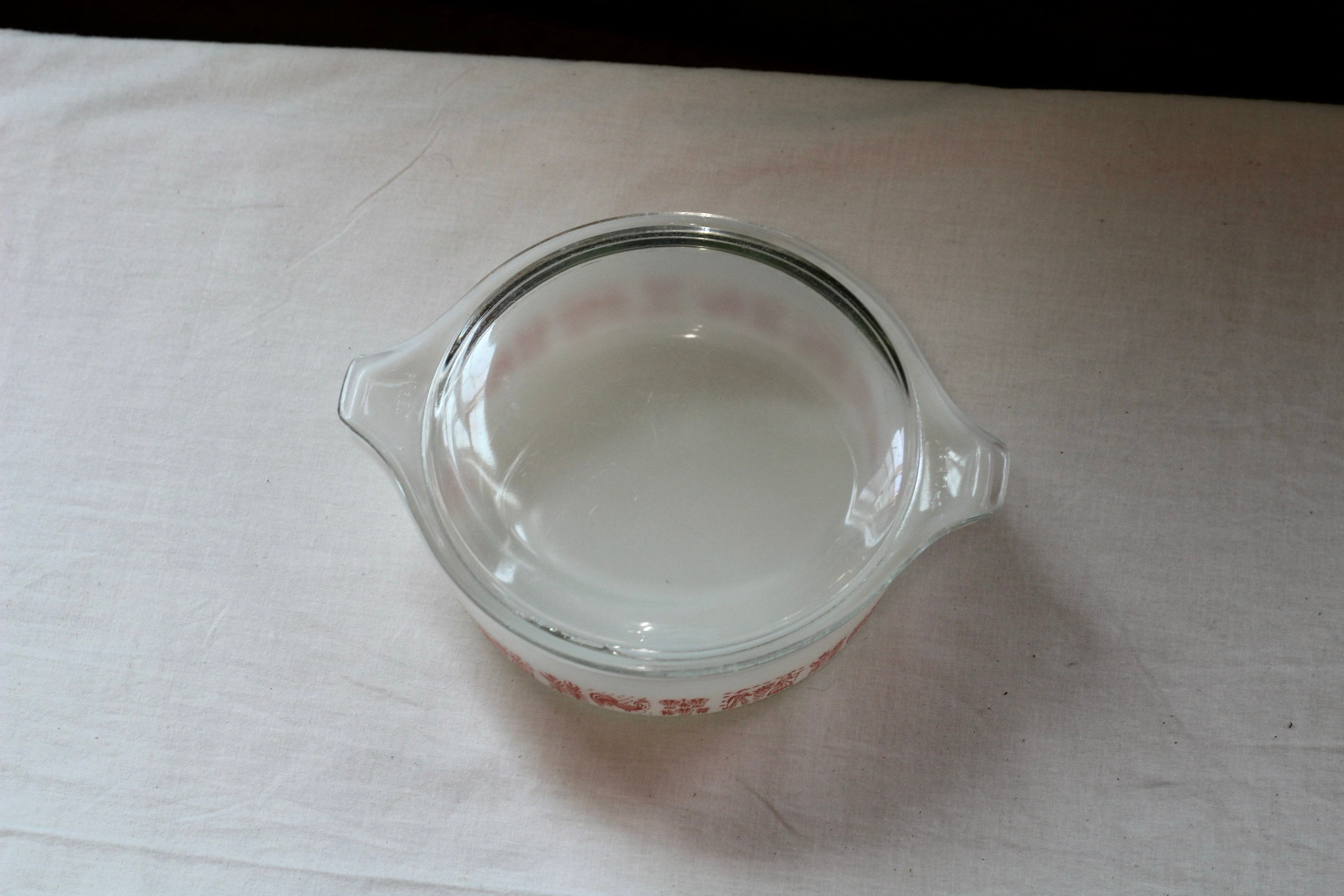 Rare Pyrex Pink Amish Butterprint Small Casserole With Glass Cover - Etsy