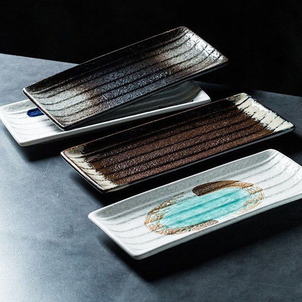 Japanese Rectangular Plate - Etsy