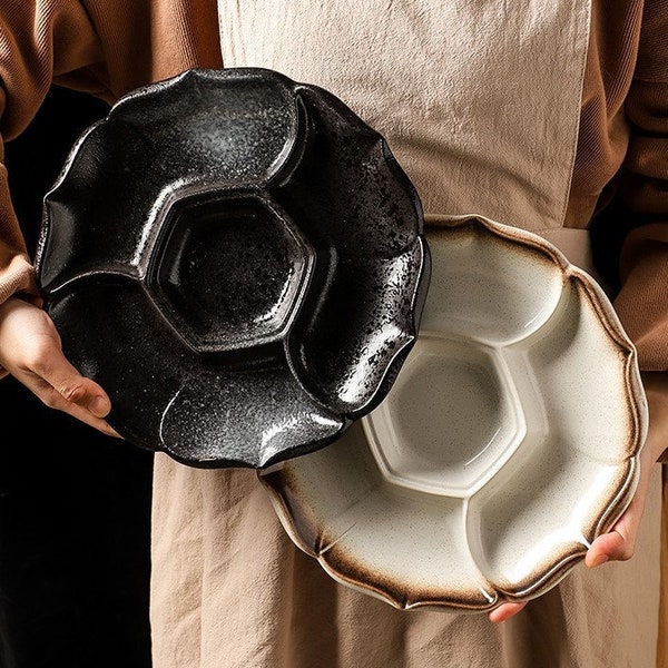 Divided Plate Porcelain - Etsy