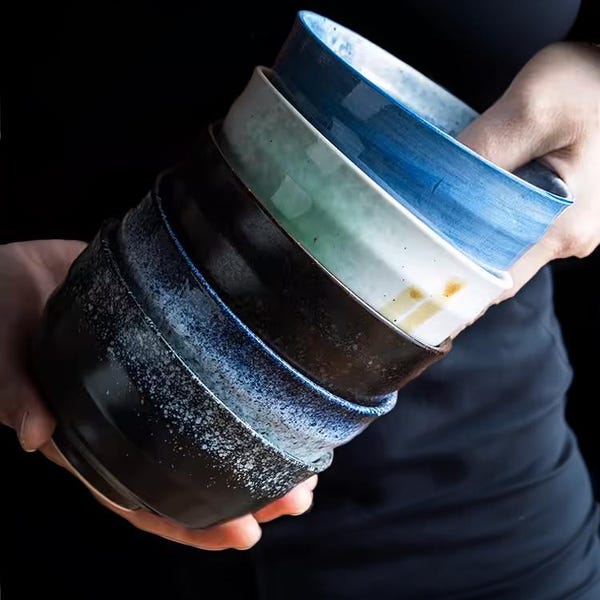 Korean Rice Bowl Set - Etsy