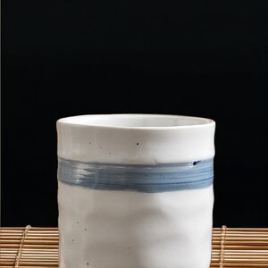 Retro Handleless Porcelain Coffee Cup | Japanese Style No Handle Tea ...