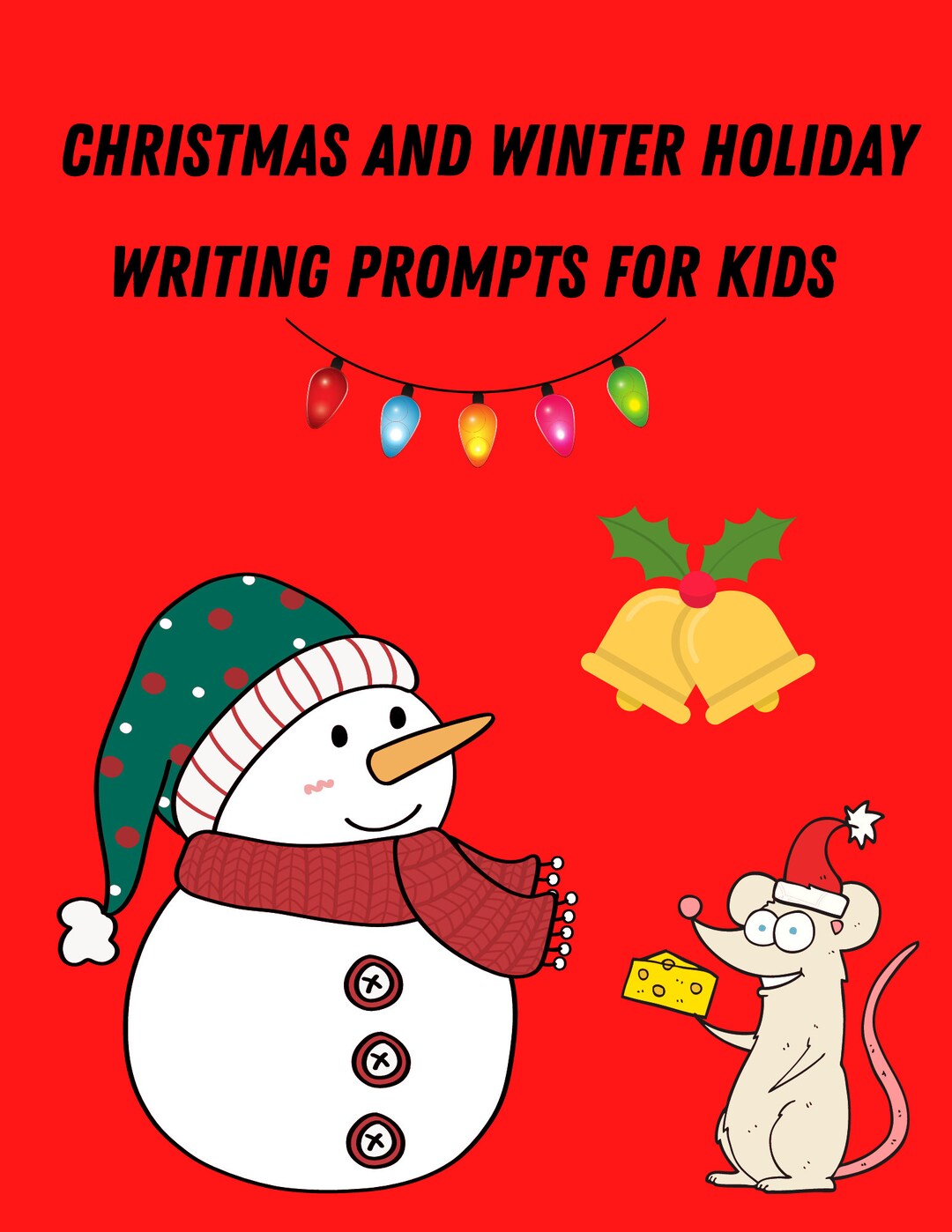 CHRISTMAS AND WINTER Writing Prompts for Kids , Digital Download ...