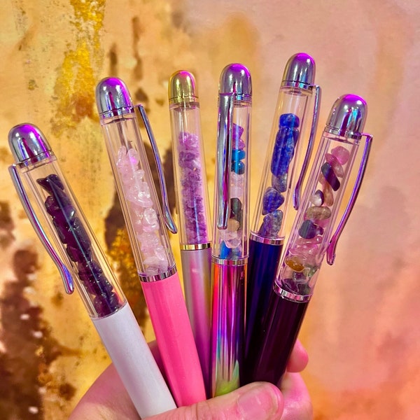 Crystal Pen - Etsy