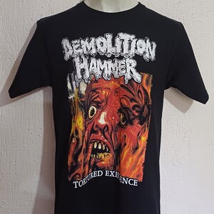 Demolition Hammer Tortured T Shirt Thrash Metal Exodus Overkill ...