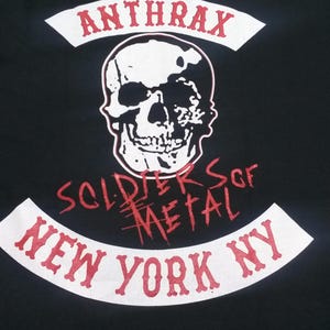 Anthrax Fistful of Metal T Shirt Thrash Metal Slayer Overkill Exodus ...