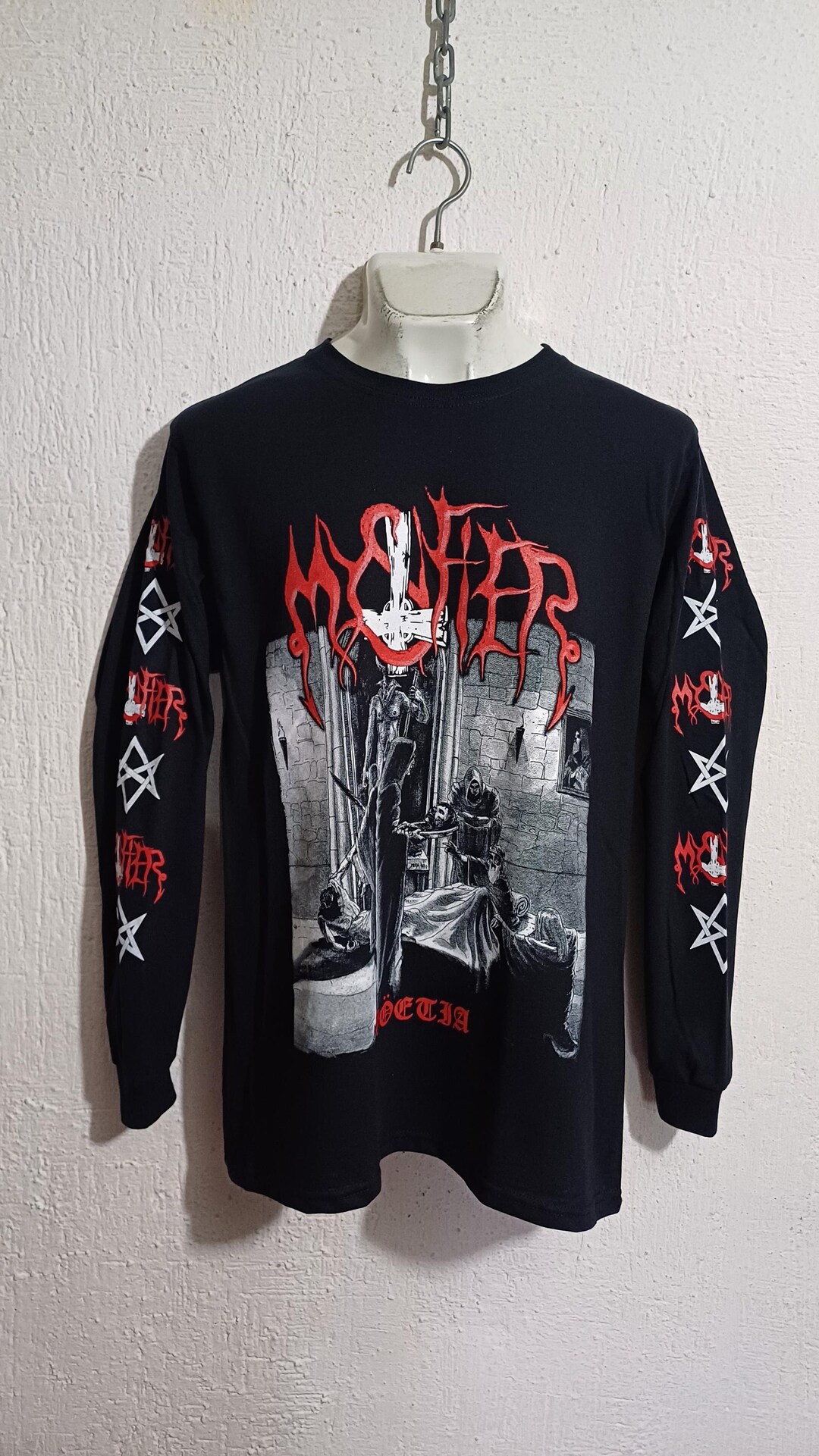 Mystifier Goetia Long Sleeve Shirt Black Metal Sarcofago Beherit ...