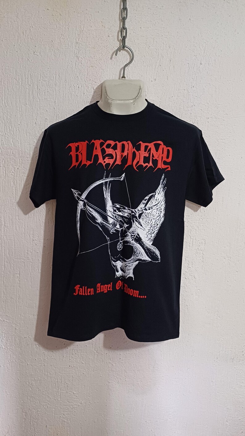 Blasphemy Fallen Angel T Shirt Black Metal Beherit Nifelheim Von ...