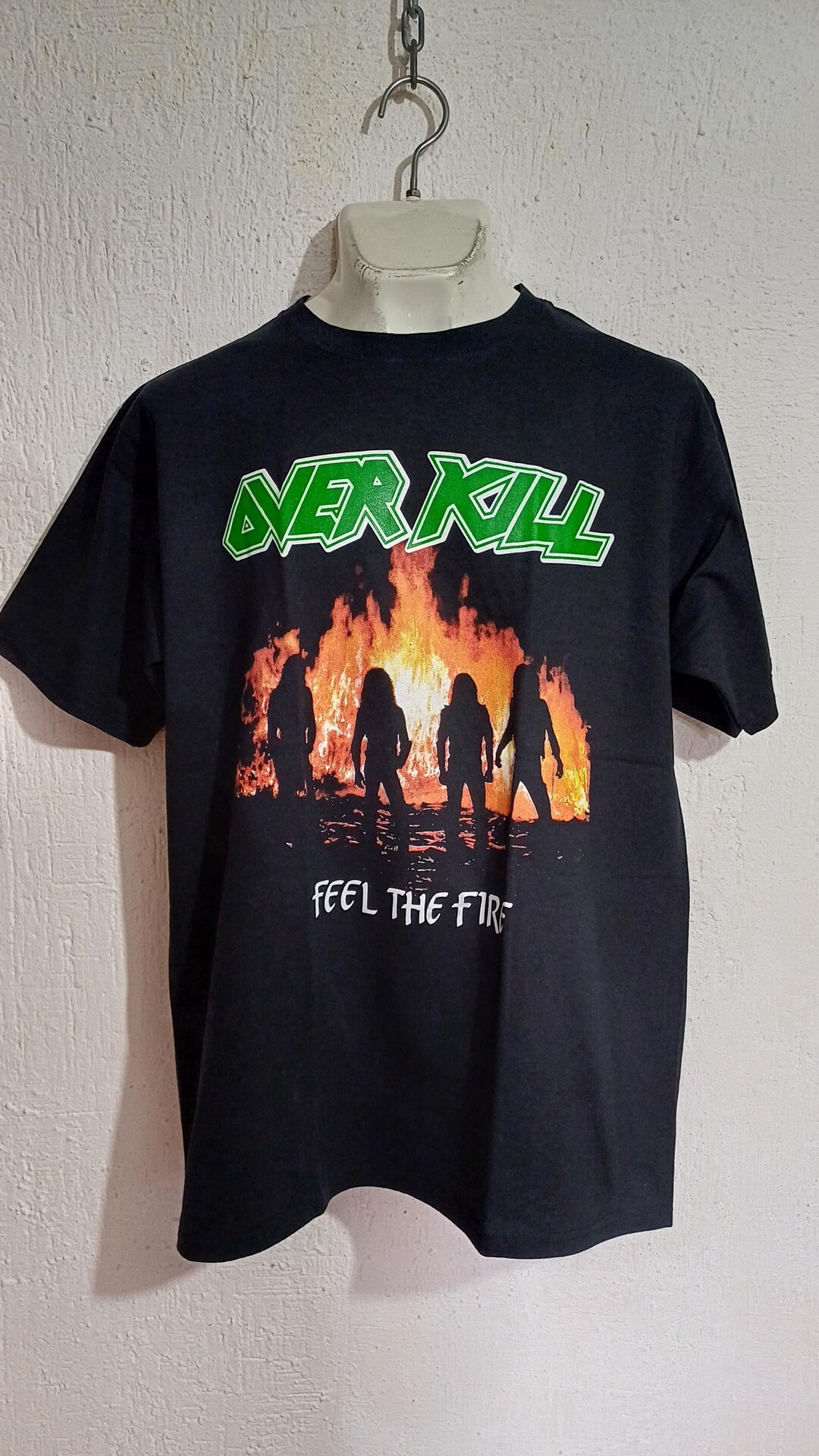 Overkill Feel Fire T Shirt Slayer Megadeth Exodus Kreator Sodom ...