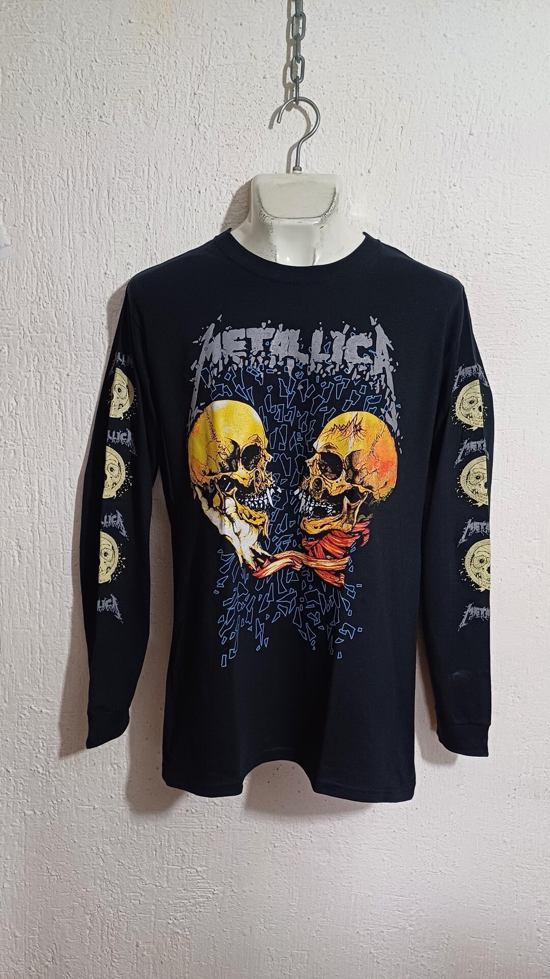Metallica Sad but True Long Sleeve Shirt Thrash Metal Slayer Megadeth ...