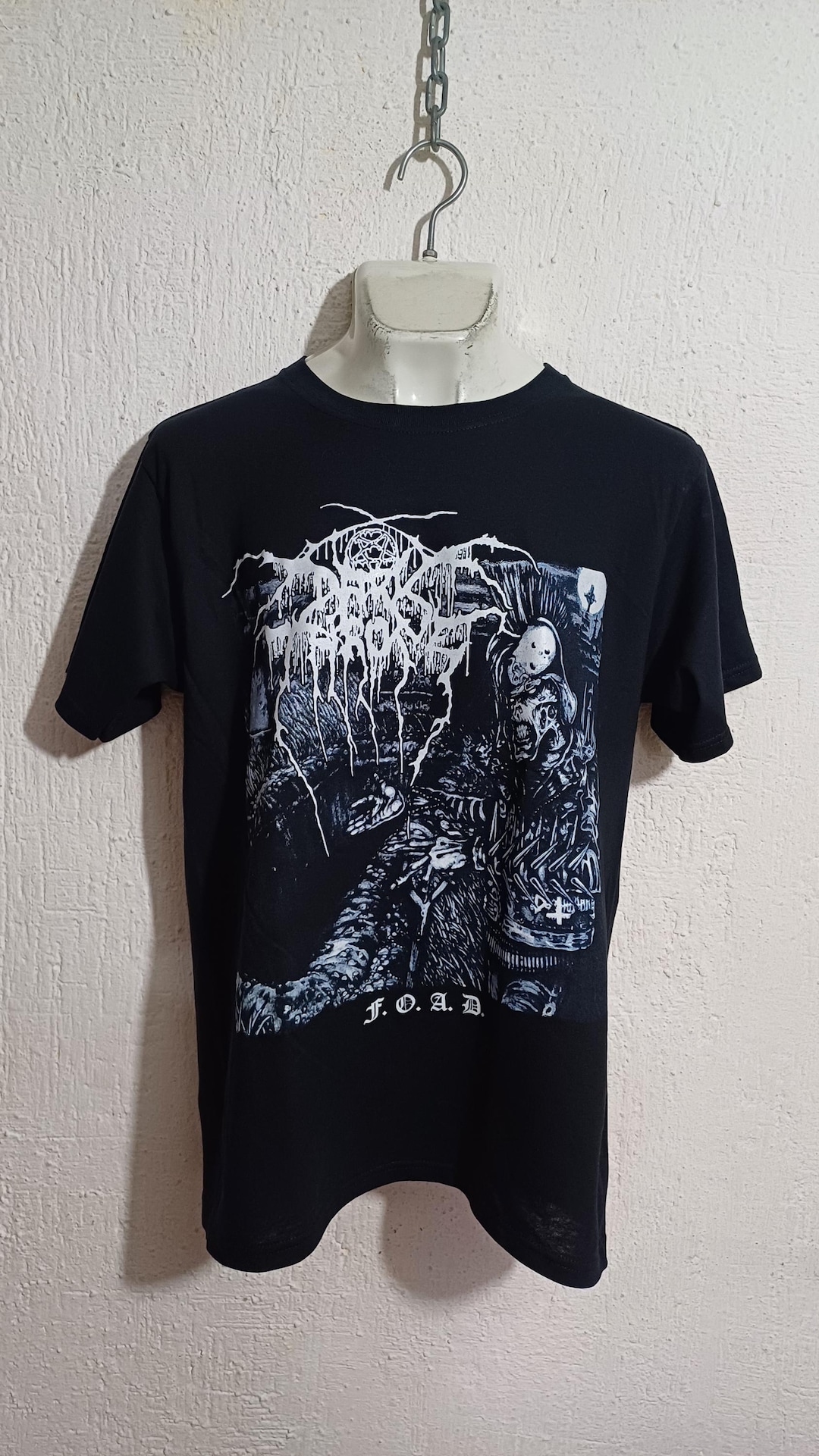 Darkthrone FOAD F.O.A.D. T Shirt Black Metal Emperor Dissection Watain ...