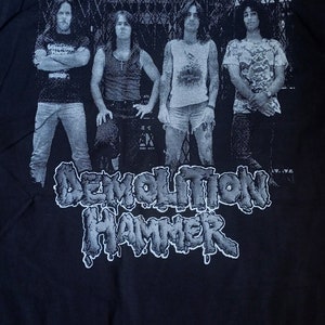 Demolition Hammer Tortured T Shirt Thrash Metal Exodus Overkill ...