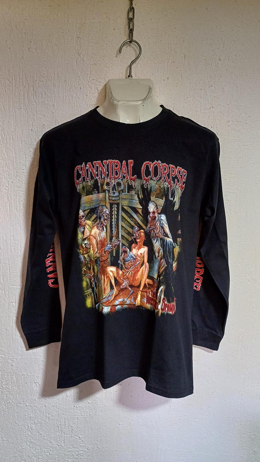 Cannibal Corpse Wretched Spawn Long Sleeve Shirt Death Metal Deicide ...