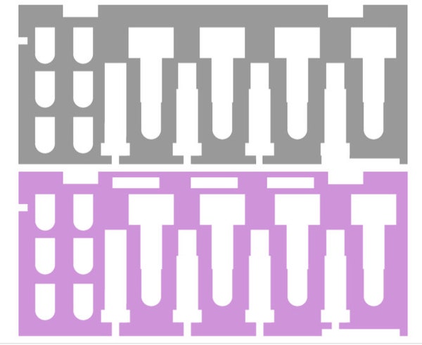 SVG for a Tool Organiser for a Cricut Maker - Etsy Canada