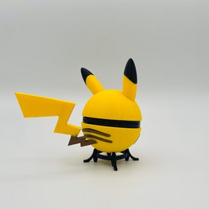 Unique Pikachu Pokeball With LED Button - Etsy