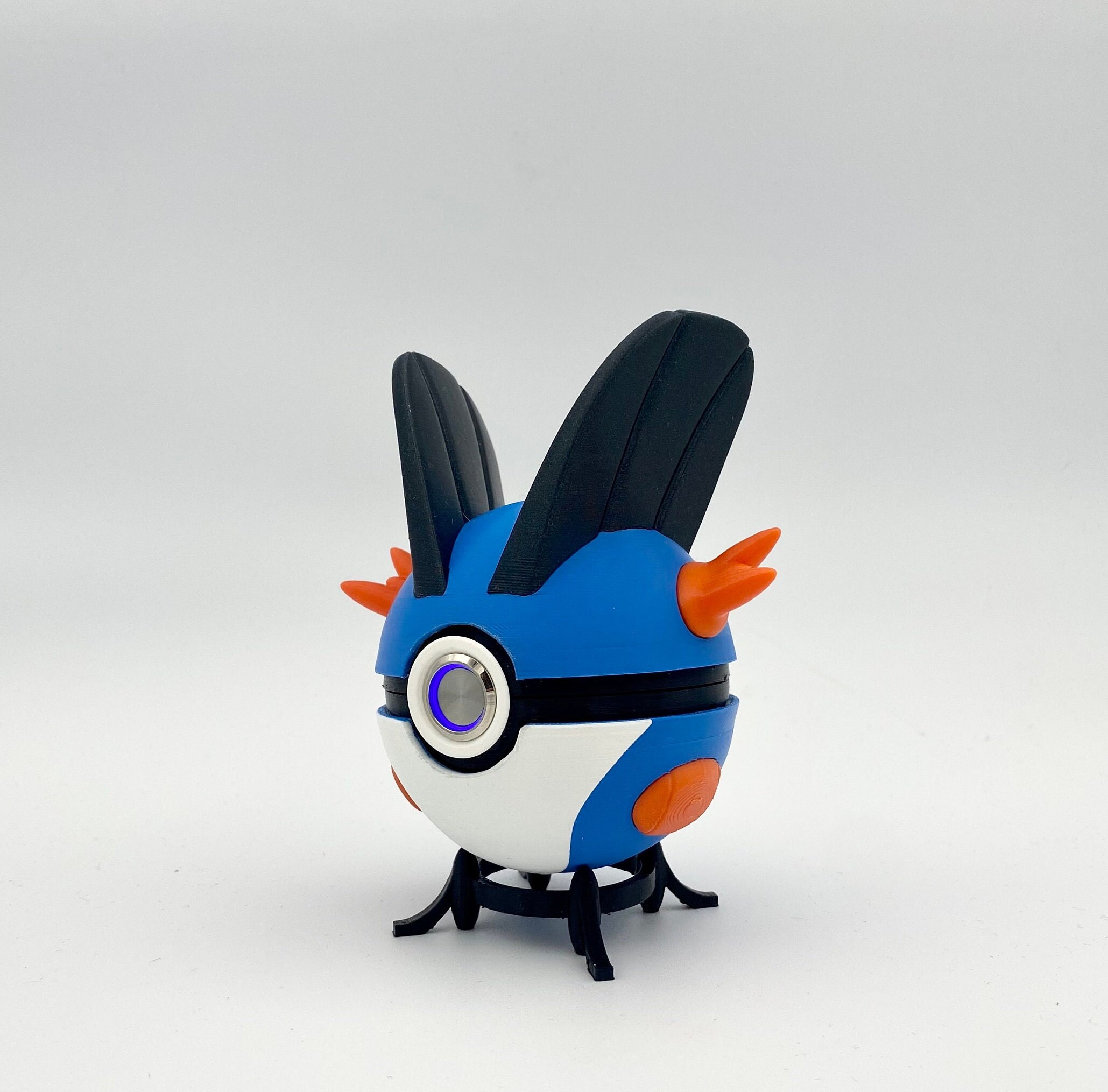 Unique Swampert Pokeball With LED Button - Etsy