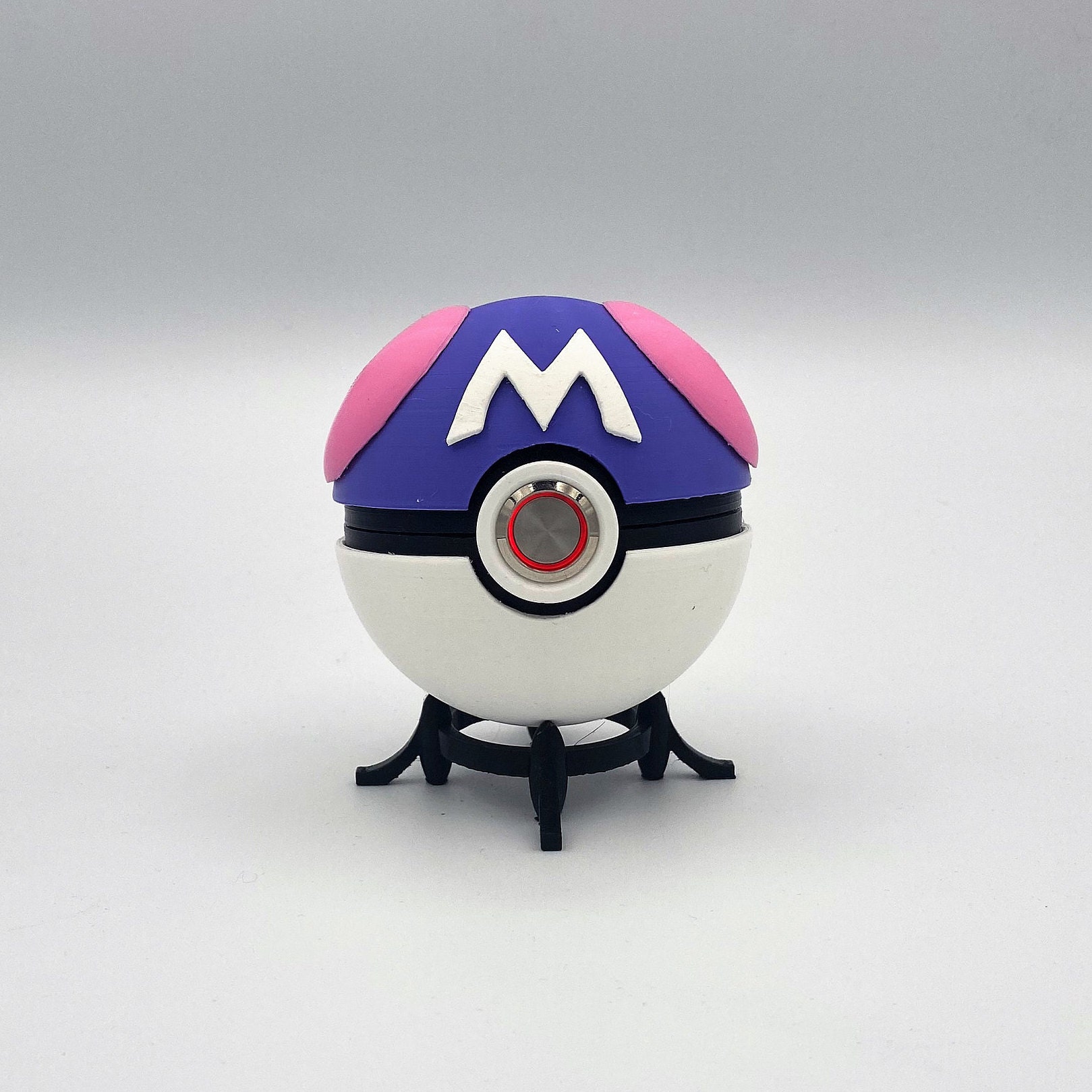 Classic Pokeballs With LED Button - Etsy