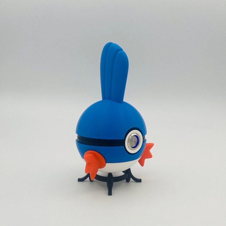 Unique Mudkip Pokeball With LED Button - Etsy UK