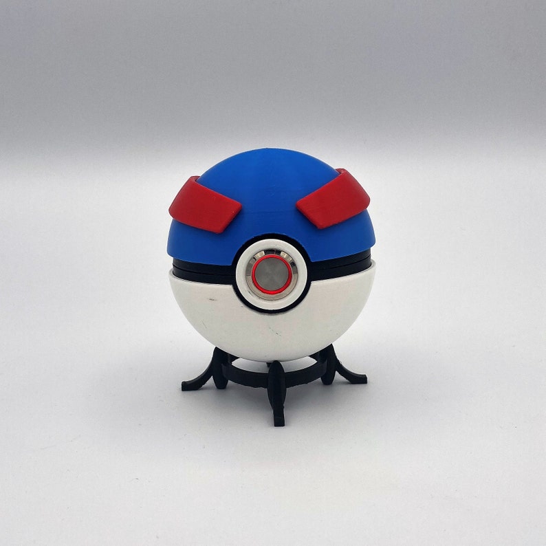 Classic Pokeballs With LED Button - Etsy