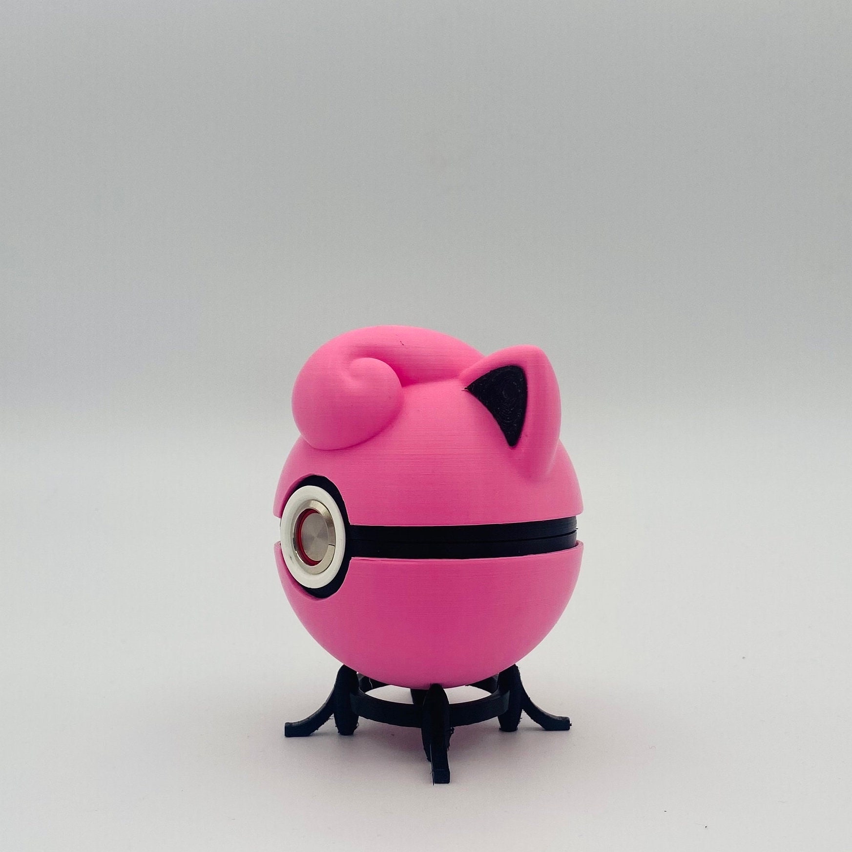 Unique Jigglypuff Pokeball With LED Button - Etsy