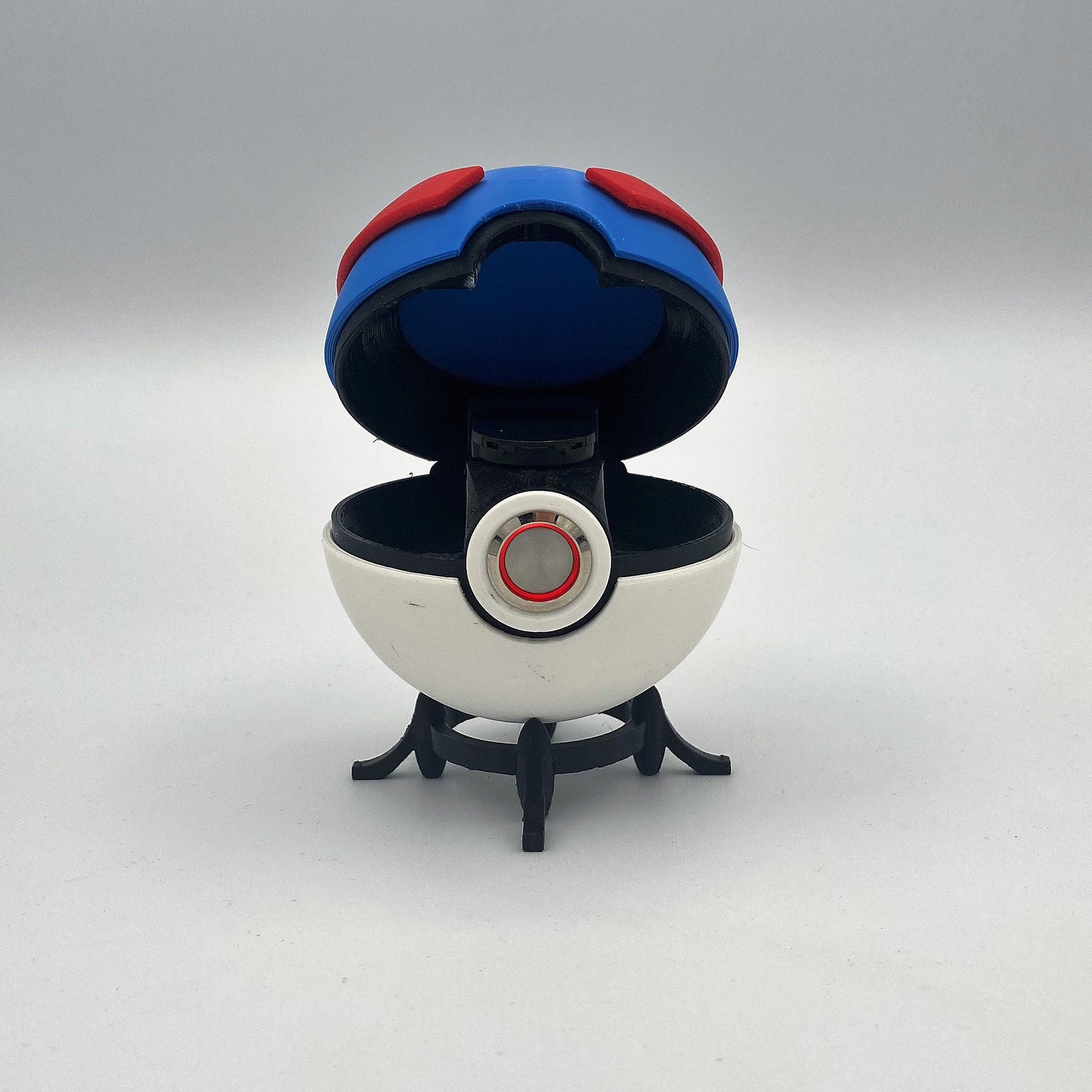 Classic Pokeballs With LED Button - Etsy