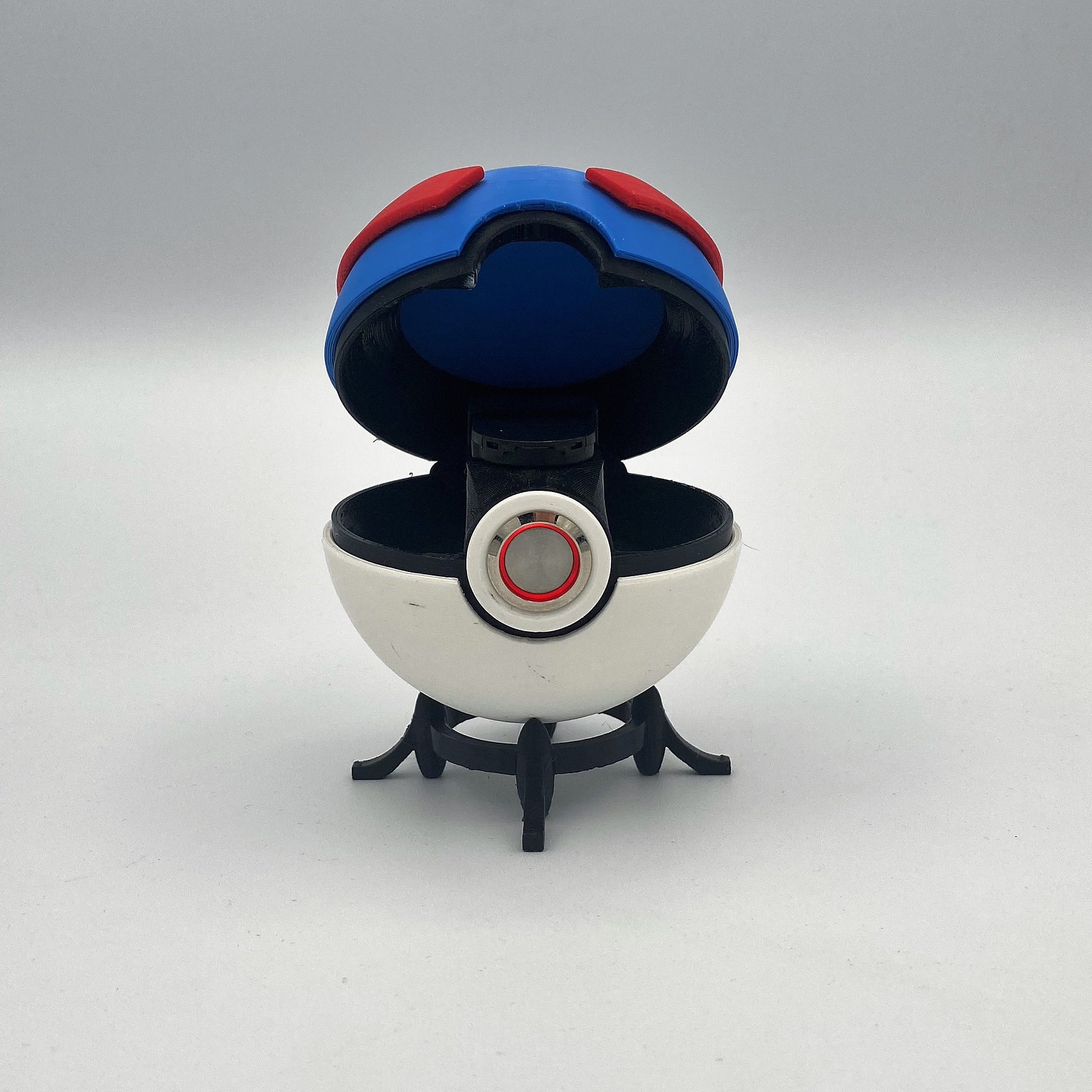Classic Pokeballs With LED Button - Etsy
