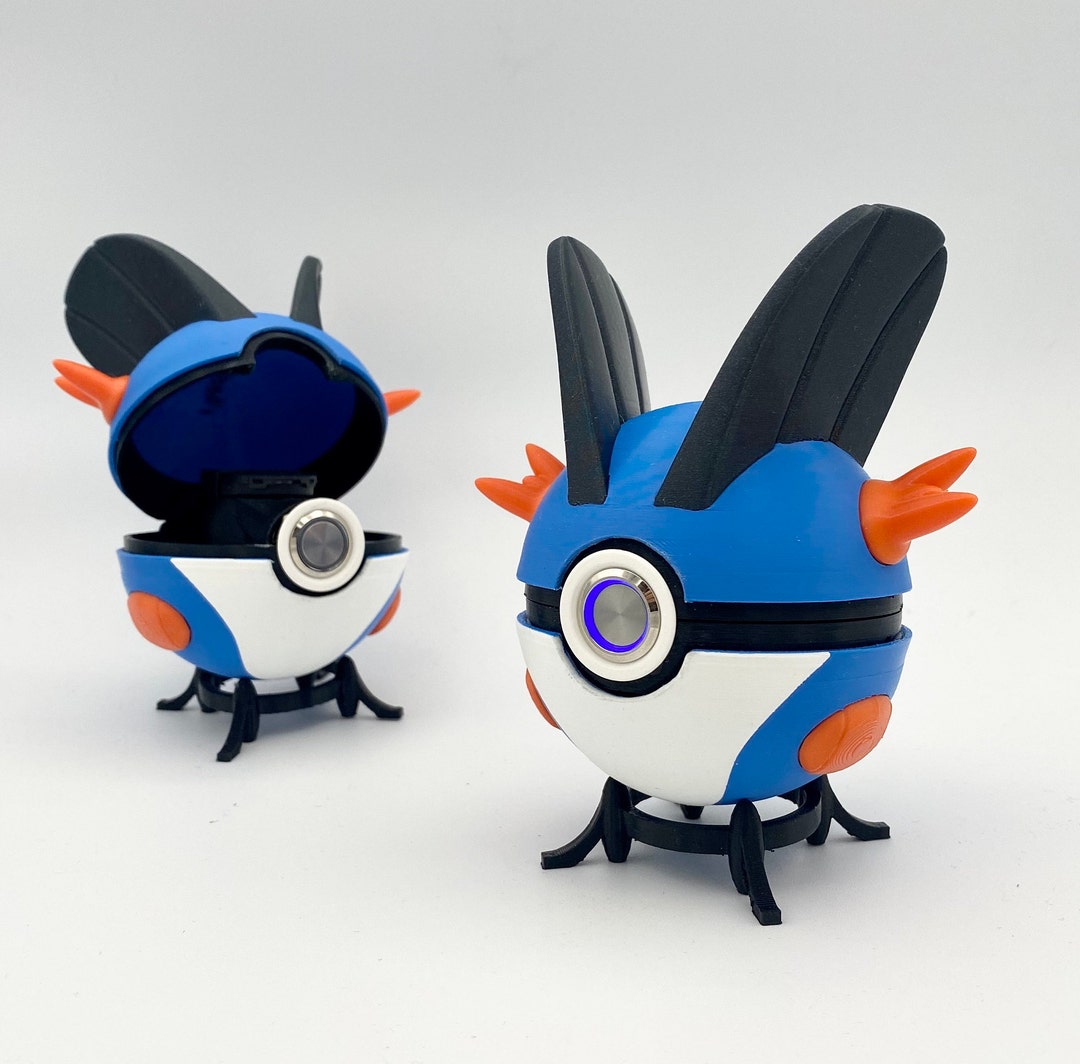 Unique Swampert Pokeball With LED Button - Etsy