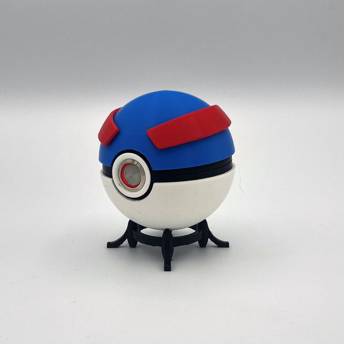 Classic Pokeballs With LED Button - Etsy
