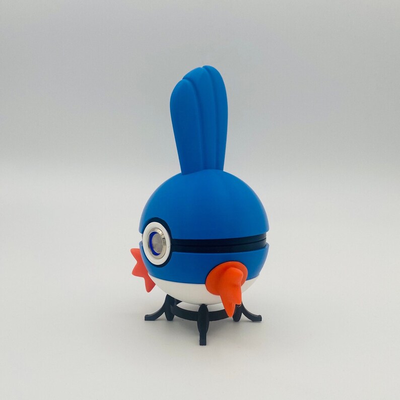 Unique Mudkip Pokeball With LED Button - Etsy