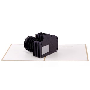 Camera 3D Pop up Greeting Card, Photographer - Etsy