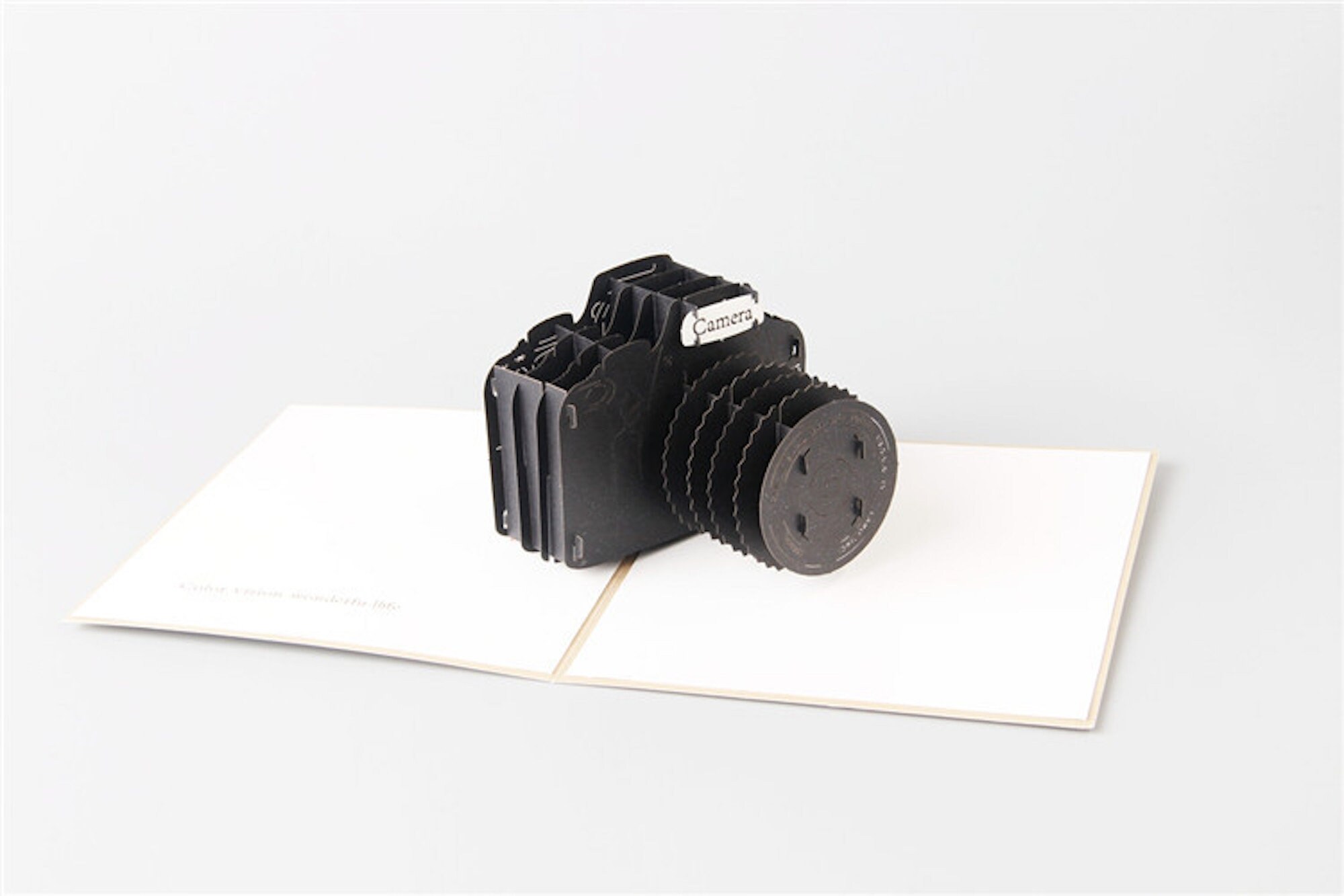 Camera 3D Pop up Greeting Card, Photographer - Etsy