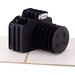 Camera 3D Pop up Greeting Card, Photographer - Etsy