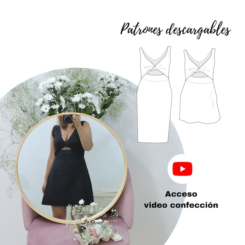 Knot Front Dress Pattern - Etsy