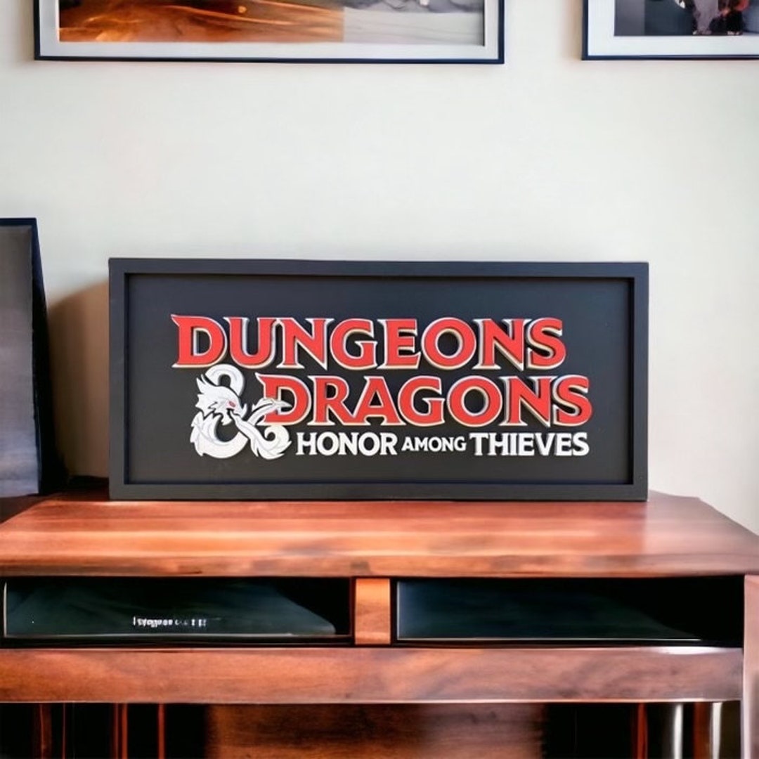 Dungeons and Dragons Home Decor Sign - Etsy
