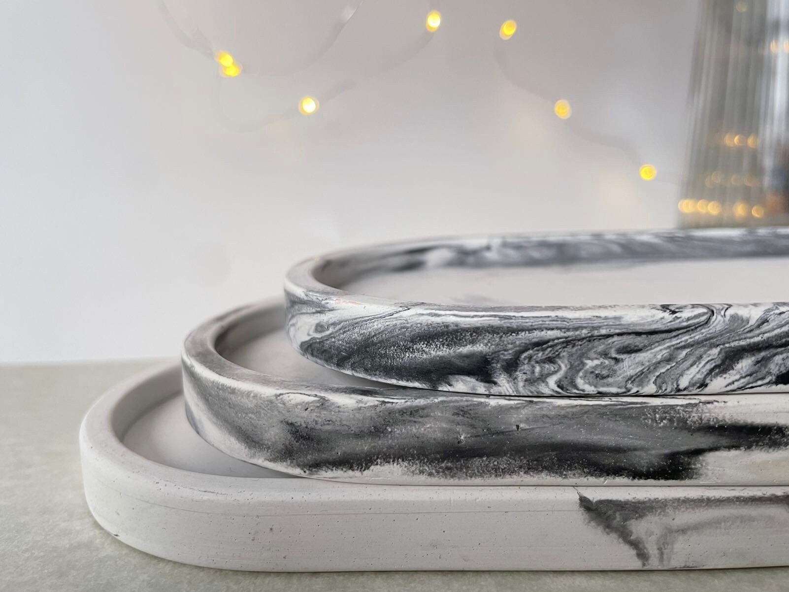 Plaster Trays Jewellery Trays Candle Trays Decorative Trays Plaster ...