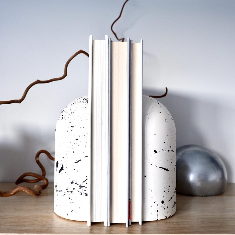 Bookends Modern - Etsy