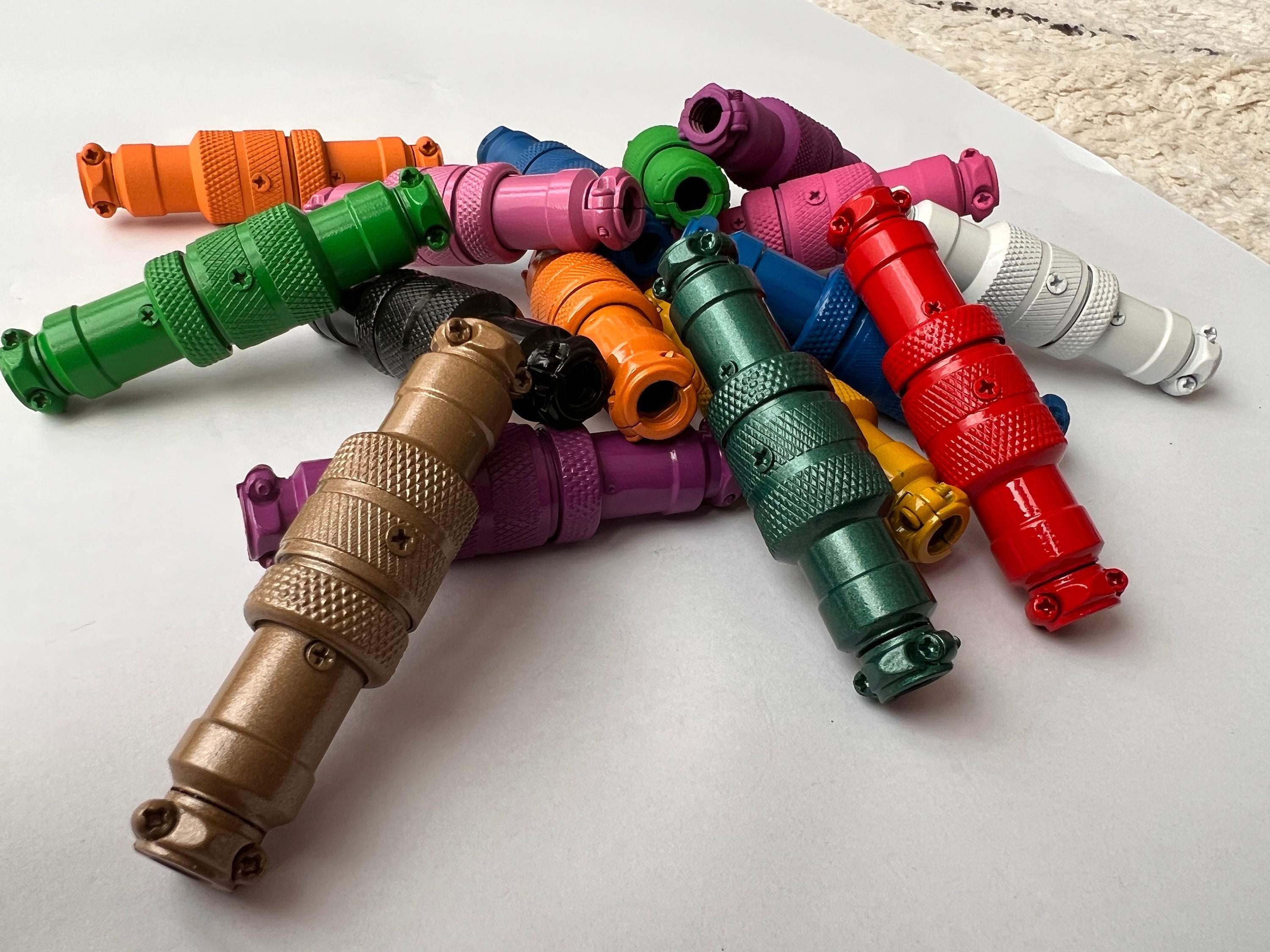 Custom Coloured Aviator Connector GX16 - Etsy