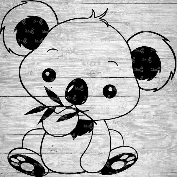 Koala Bear Decal - Etsy