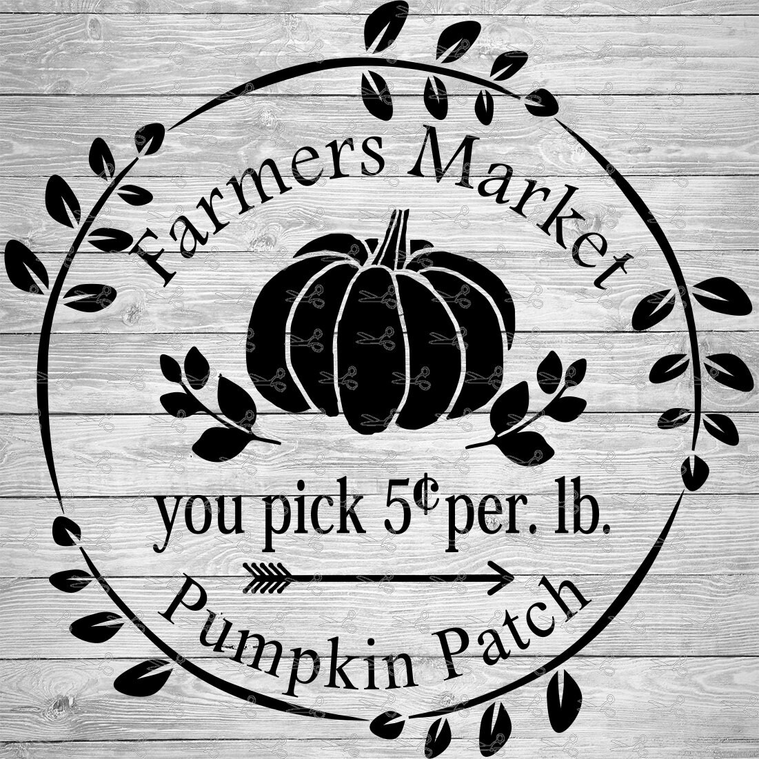 Pumpkin Patch Sign SVG, EPS &PNG Files - Etsy