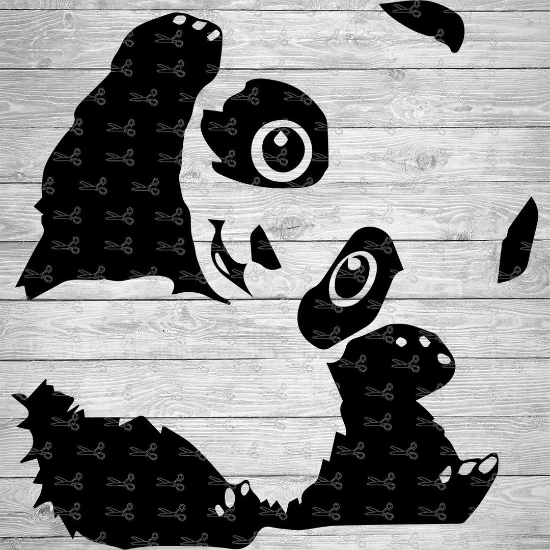 Baby Panda SVG, EPS &PNG Files - Etsy