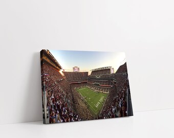 A&m Football Stadium Print - Etsy