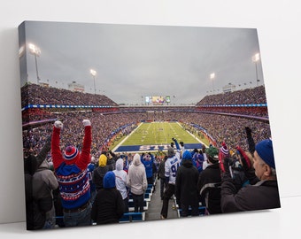 Buffalo Bills Wall Canvas - Etsy