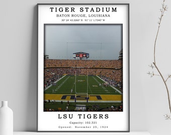 Lsu Stadium Art | Etsy