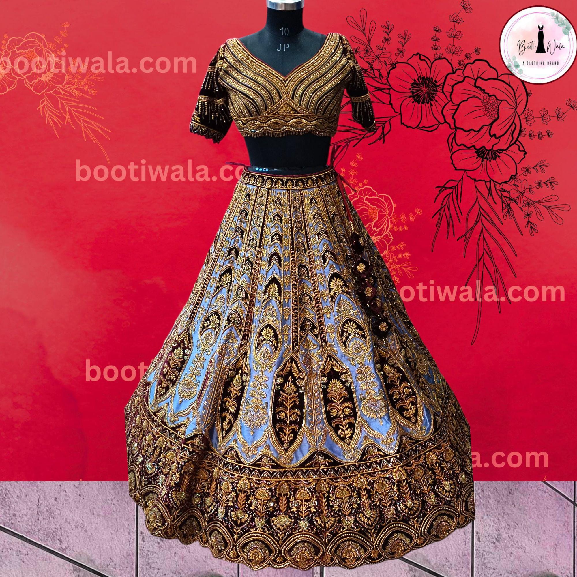 Payal Keyal Latest Designer Bridal Lehenga - Etsy